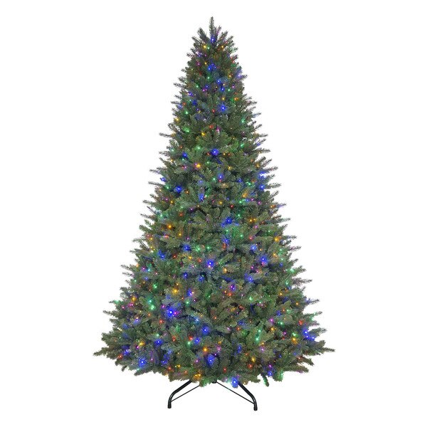 Christmas Tree - 9ft Pre-lit Ontario Fir Green Tree | Earl May