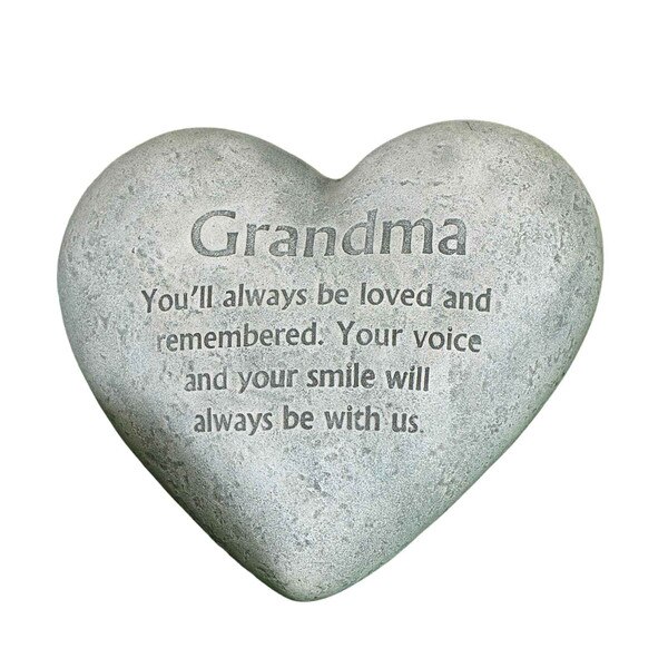Memorial Stone - Heart, Grandma | Earl May