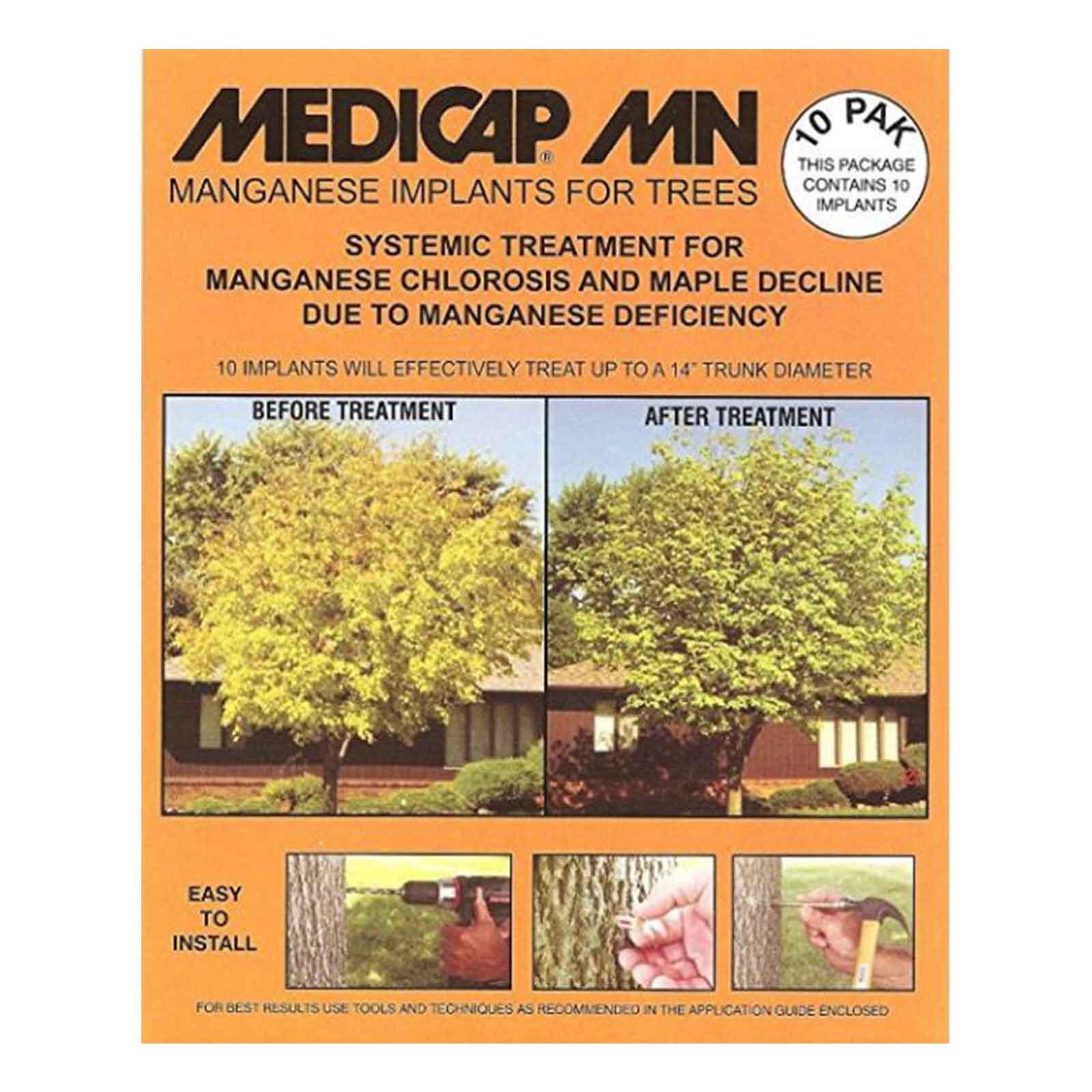 Medicap MN Manganese Implants for Trees (10 Pack) | Earl May