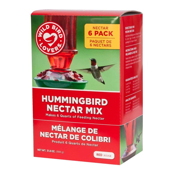 Hummingbird Red Nectar Powder, 6-Pack | Earl May